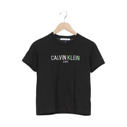 Calvin Klein Jeans T-Shirt Damen Gr&ouml;&szlig;e M Second Hand schwarz