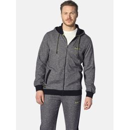 Jan Vanderstorm Herren Kapuzensweatjacke "Sweatjacke RUMOLT", schwarz, Gr. L, Obermaterial: 100% Baumwolle CO., Sweatjacken