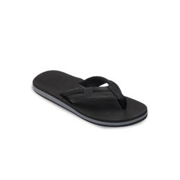 Quiksilver Herren Sandale "Carver Squish", Gr. 14, schwarz, Obermaterial: 95% Synthetik + 5% Textil, Futter: 100% Textil, Laufsohle: 100%