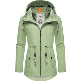 Ragwear Damen Outdoorjacke "Monadis", gr&uuml;n, Gr. M, Obermaterial: 100% Polyester; Innenfutter: 100% Polyester, Jacken, Leichte Damen &Uuml;bergangsjacke