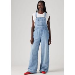 Levi's LEVI'S Damen Overall "XL OVERALL"invested indigo overall, Gr. L, unifarben, Web, Obermaterial: 100% Baumwolle, Overalls, mit Taschen