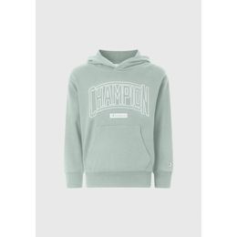 Champion Jungen Kapuzensweatshirt "COLLEGE Terry Hoodie Large Logo"ige, Gr. S, Obermaterial: 82% Baumwolle, 18% Polyester, Sweatshirts, f&uuml;r Kinder,