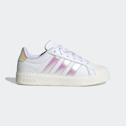 M&auml;dchen Sneaker "STREETTALK KIDS", adidas Sportswear, Gr. 40, wei&szlig;, Synthetik, Schuhe, inspiriert vom Design des adidas superstar, f&uuml;r Kinder &