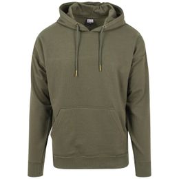Urban Classics Herren Sweatshirt "Urban Classics Herren Oversized Sweat Hoody"olive, Gr. M, unifarben, 50% Baumwolle, 50% Polyester, Sweatshirts