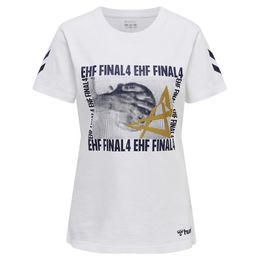 Hummel Performance Shirt 'EHF CL Final 4' female White size S