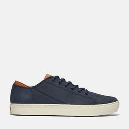 Timberland Herren Sneaker "ADVENTURE 2.0 LOW LACE UP SNEAKER", Gr. 44,5, blau, Leder, Schuhe, aus Leder