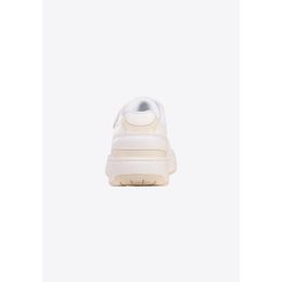 Lotto M&auml;dchen Sneaker, Gr. 33wei&szlig;, beige, Mesh, Synthetik, Schuhe