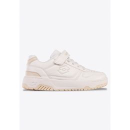 Lotto M&auml;dchen Sneaker, Gr. 34wei&szlig;, beige, Mesh, Synthetik, Schuhe