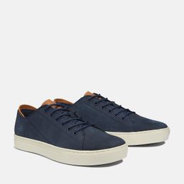 Timberland Herren Sneaker "ADVENTURE 2.0 LOW LACE UP SNEAKER", Gr. 44,5, blau, Leder, Schuhe, aus Leder