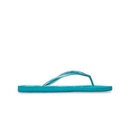 Roxy Damen Sandale "Luminatas", Gr. 7, blau, Obermaterial: 100% synthetisches Tr, Futter: 100% synthetisches Tr, Laufsohle: 100% Schwammgummi., Schuhe