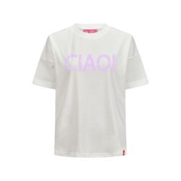 SALZHAUT Damen T-Shirt "Shirt LEEV-CIAO", wei&szlig;, Gr. L, Obermaterial: 100% Baumwolle CO., Shirts