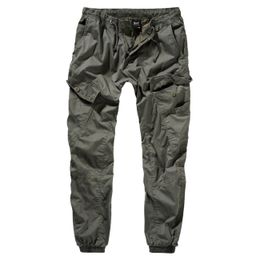 Brandit Herren Cargohose "Brandit Herren Ray Vintage Trousers"olive, Gr. M, unifarben, 98% Baumwolle, 2% Elasthan, Hosen