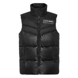 Plein Sport Herren Outdoorjacke "Daunenweste", schwarz, Gr. XS, Obermaterial: 100% Nylon; Futter: 100% Nylon; F&uuml;llung: 100% Polyester, Jacken