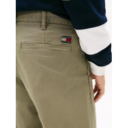 Tommy Jeans Herren Chinohose "SONNY", beige, Gr. 32, unifarben, Web, Obermaterial: 96% Baumwolle, 4% Elasthan, Hosen, Twill aus Stretch-Baumwolle,