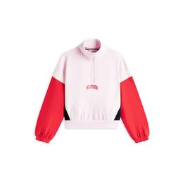 Tommy Hilfiger Sweatshirt M&auml;dchen Gr&ouml;&szlig;e 122 rosa / rot / schwarz / wei&szlig;
