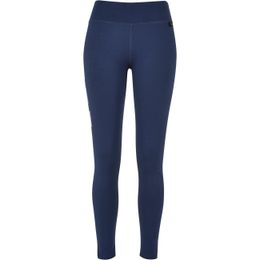 Just Rhyse Damen Leggings "Just Rhyse Damen Just Rhyse JR Beaches Leggings"blau, Gr. XL, 48% Polyester, 47% Baumwolle, 5% Elasthan, Hosen