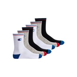 Champion Herren Kurzsocken "Socken 6er Pack", Gr. 35, bunt, Obermaterial: 71% Baumwolle CO. 27% Polyester PES. 2% Elasthan EL., Socken