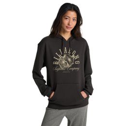 Billabong Damen Hoodie "Brand New Feeling"off schwarz, Gr. S, Obermaterial: 55% Walkfrottier, 25% Walkfrottier, 20% Microfaser;, Sweatshirts