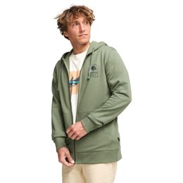 Billabong Herren Hoodie "Foundation", gr&uuml;n, Gr. L, Obermaterial: 55% Baumwolle, 25% Baumwolle, 20% Polyester., Sweatshirts