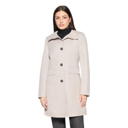 Gil Bret Damen Sommerjacke "Damen mit Stehkragen", beige, Gr. 46, Web, Obermaterial: 58% Baumwolle, 42% Polyester. Futter: 100% Polyester, Jacken