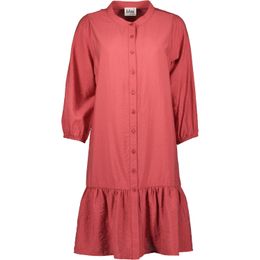 Blue Seven Damen Sommerkleid "Kleid mit 3/4 &Auml;rmeln"3011, hell rot, Gr. 40, 85% Modal, 15% Polyamid, Kleider