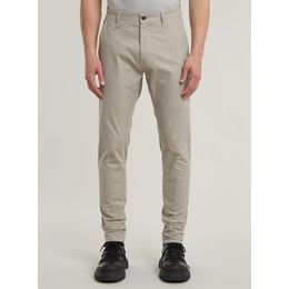 G-Star Raw G-STAR Herren Chinohose "Bronson 3.0 Slim Chino"toggee, milk dobby, Gr. 31, Obermaterial: 88% Baumwolle, 9% Hanf, 3% Elasthan, Hosen