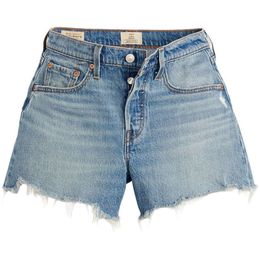 Levi's LEVI'S Damen Shortsen masse, Gr. 32, Denim/Jeans, Obermaterial: 99% Baumwolle, 1% Elasthan, Hosen, Die Passform schmeichelt kurvigen Figuren