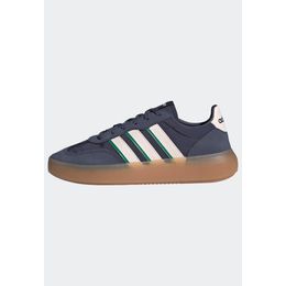 Damen Sneaker "BARREDA DECODE", adidas Sportswear, Gr. 42, gr&uuml;n, Leder, Textil, Schuhe, inspiriert vom Design des adidas handball spezial