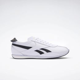 Reebok CLASSIC Herren Sneaker "R400", Gr. 42, schwarz-wei&szlig;, Leder, Synthetik, Schuhe