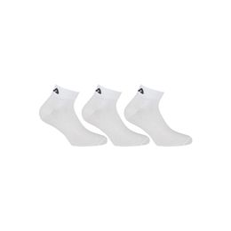 Fila Herren Sneakersocken "Socken 3er Pack", Gr. 43, wei&szlig;, Obermaterial: 75% Baumwolle CO. 23% Polyester PES. 2% Elasthan EL., Socken