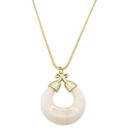 Collezione Alessandro Necklace 'Marble Glow' female Beige size Onesize