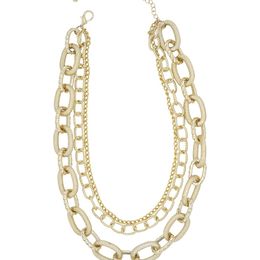 Collezione Alessandro Necklace 'TriLuxe' female Gold size Onesize