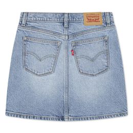 LEVI'S KIDS M&auml;dchen Jeansrock "LVG ICON SKIRT", blau, Gr. 8, Denim/Jeans, Obermaterial: 99% Baumwolle, 1% Elasthan, R&ouml;cke, mit einstellbarer Weite,