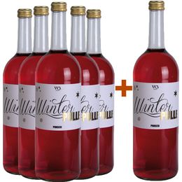 Andres am Lilienthal 5+1 Winterpunsch alkoholfrei 1,0 L - Pfalz &ndash; Probierpaket Traubensaft ohne Kohlens&auml;ure