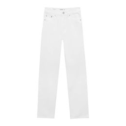 Pull&Bear Pull&Bear Jeans Damen Gr&ouml;&szlig;e 30/31 wei&szlig;