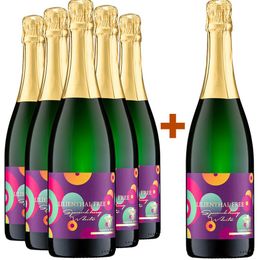 Andres am Lilienthal 5+1 Free White Sparkling - Pfalz &ndash; Probierpaket Sch&auml;umendes Getr&auml;nk aus alkoholfreiem Wein