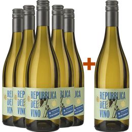 Cantina Villa Pigna 5+1 Repubblica del Vino Falerio Pecorino 2024 Trocken - Marken &ndash; Probierpaket DOC