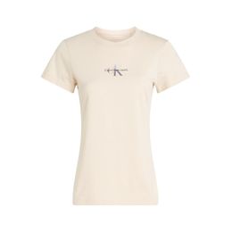 Calvin Klein Jeans T-Shirt 'GRADIENT' Damen Gr&ouml;&szlig;e L beige