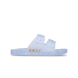 Roxy Damen Sandale "Kattie Glitter", Gr. 10, transparent, Obermaterial: 95% Synthetik-PVC/ 5% Synthetik-Kunststoffschnalle, Futter: N/A, Laufsohle: