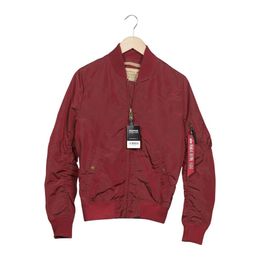 Alpha Industries Jacke Damen Gr&ouml;&szlig;e XS Second Hand rot