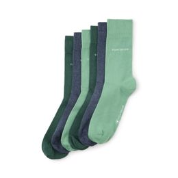 Tom Tailor Herren Socken im 6er-Pack, blau, Uni, Gr. 39-42