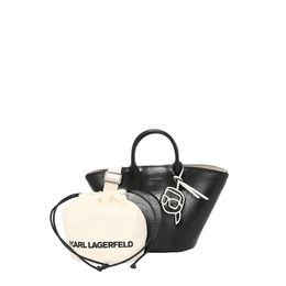 K by KARL LAGERFELD Karl Lagerfeld Handtasche 'IKONIK 2.0' Damen Gr&ouml;&szlig;e One Size schwarz / naturwei&szlig;