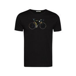 Greenbomb Shirt 'Bike Knut' male Black size L