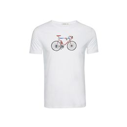 Greenbomb Shirt 'Bike Jack' male White size L