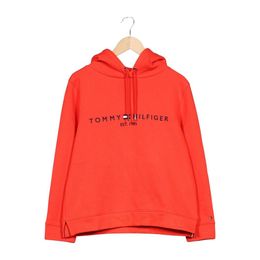 Tommy Hilfiger Kapuzenpullover Damen Gr&ouml;&szlig;e M Second Hand rot
