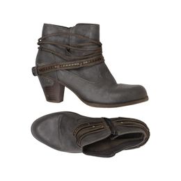 Mustang Stiefelette Damen Gr&ouml;&szlig;e 38 Second Hand grau