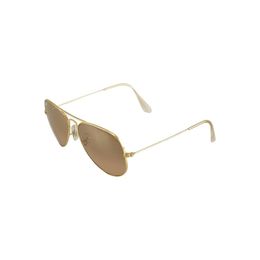 Ray-Ban Sonnenbrille Damen Gr&ouml;&szlig;e One Size Second Hand gold