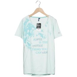 Cecil T-Shirt Damen Gr&ouml;&szlig;e L Second Hand hellblau
