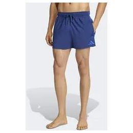 Badeshorts Adidas PERFORMANCE "3-STREIFEN 3-INCH", Herren, Gr. XXL, N-Gr, dunkelblau, semi lucid blau, Gewirkt, Obermaterial: 100% Polyester, Badehosen Badeshorts