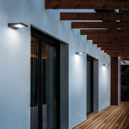 Ailati Lights by Zafferano Outdoor Solar Wandleuchte, LED, LD0400G3,